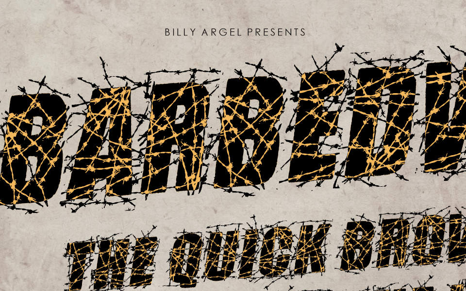 BARBEDWIRE PERSONAL USE - Abstract Fonts - Download Free Fonts