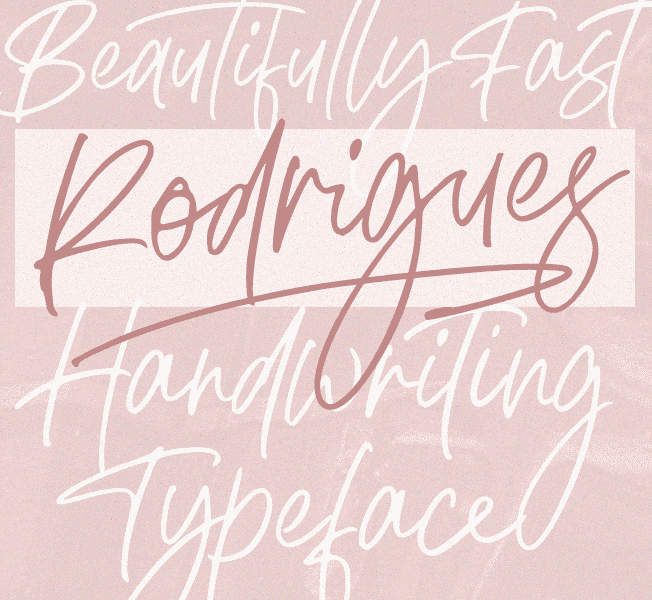 Rodrigues PERSONAL USE ONLY - abstract fonts - download free fonts